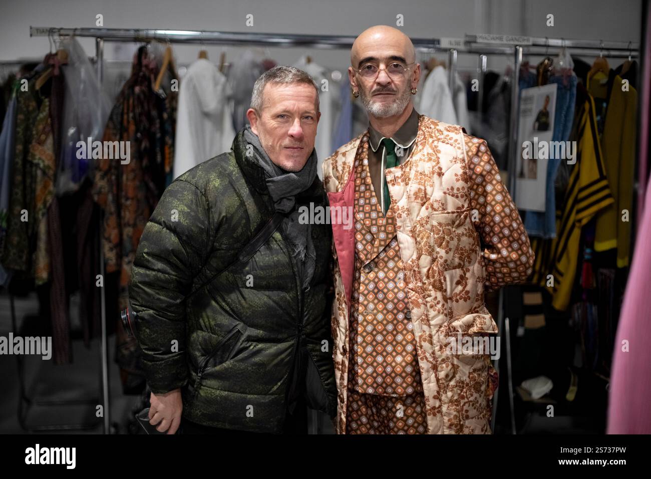 Milan, Italy. 17th Jan 2025. Scott Schumann, Pierre-Louis Mascia Milan ...