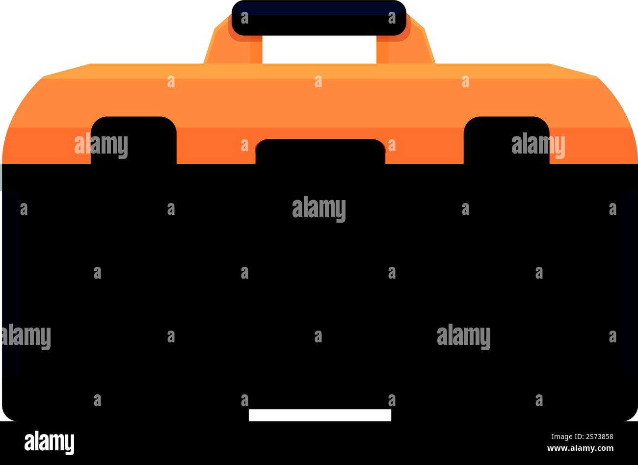 Box icon cartoon vector. Construction toolkit. Kit equipment. Box icon ...
