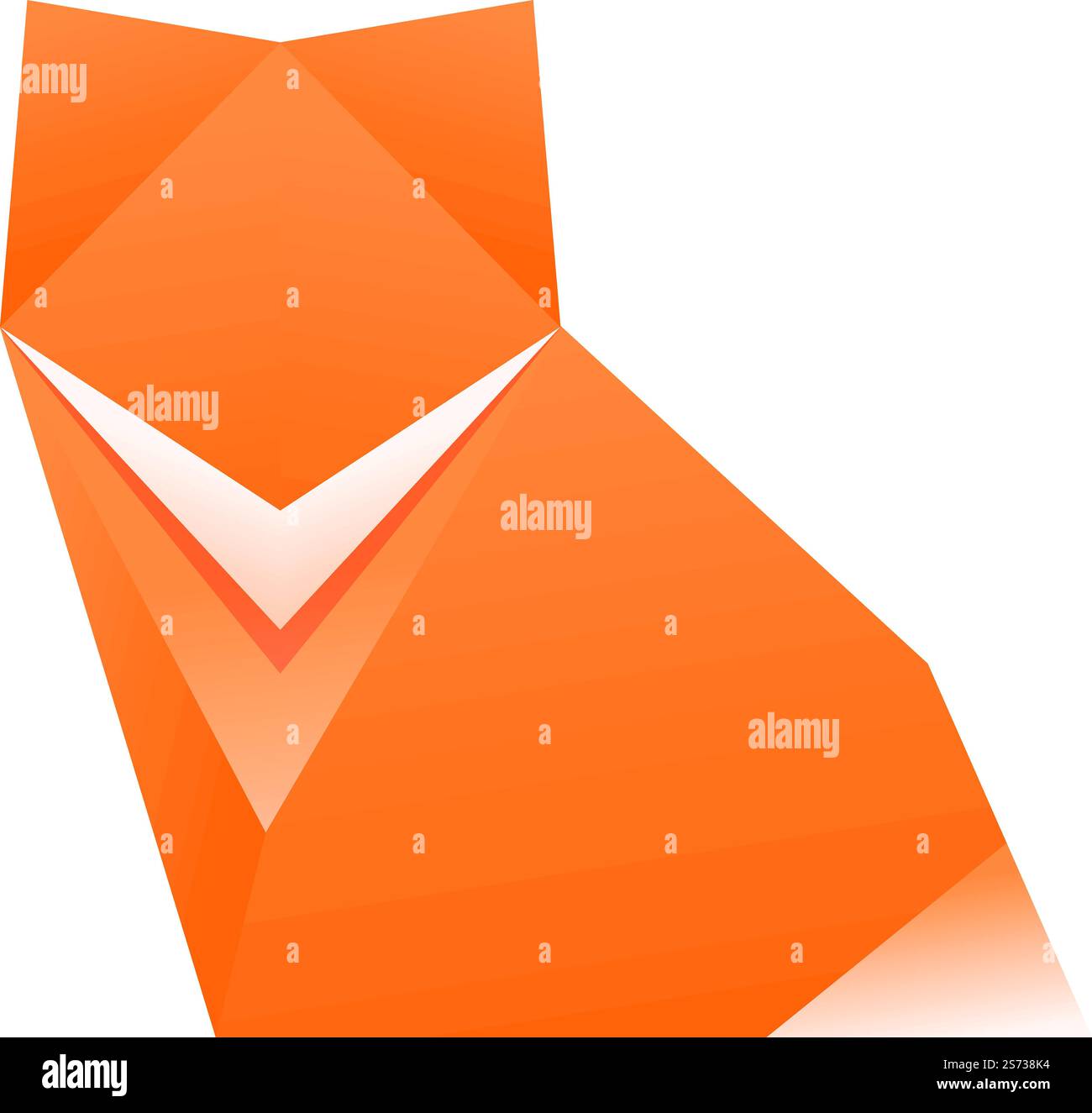 Cute origami dog icon cartoon vector. Paper animal. Nature folded. Cute ...