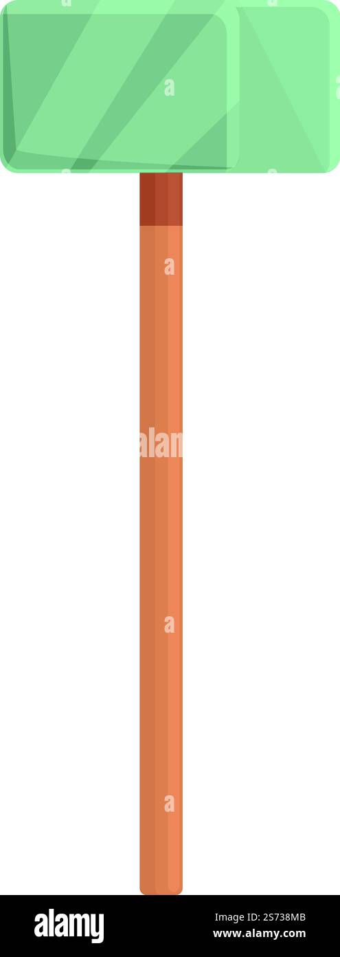 Hand shovel icon cartoon vector. Gold miner. Cart gem. Hand shovel icon ...