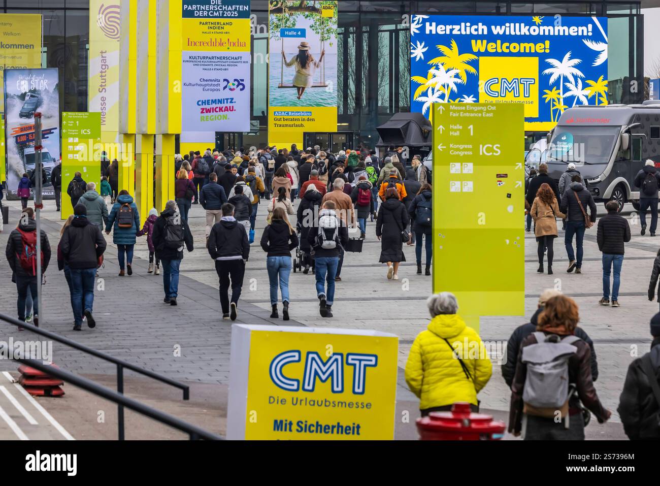 CMT in Stuttgart eröffnet. Die Messe Caravan - Motor - Touristik gilt ...