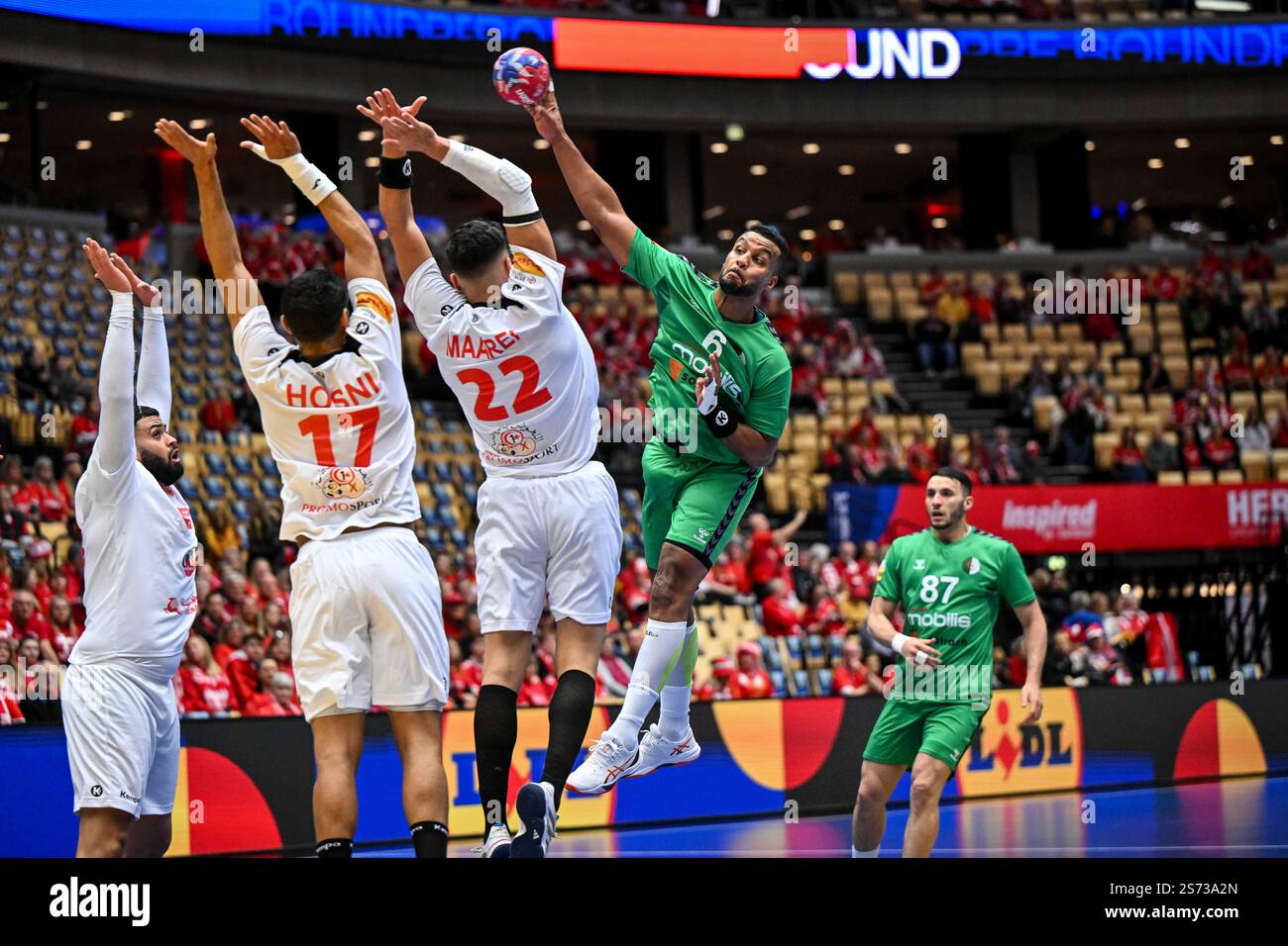 Messaoud Berkous of Algeria Nationalteam during IHF Men's - Handball ...