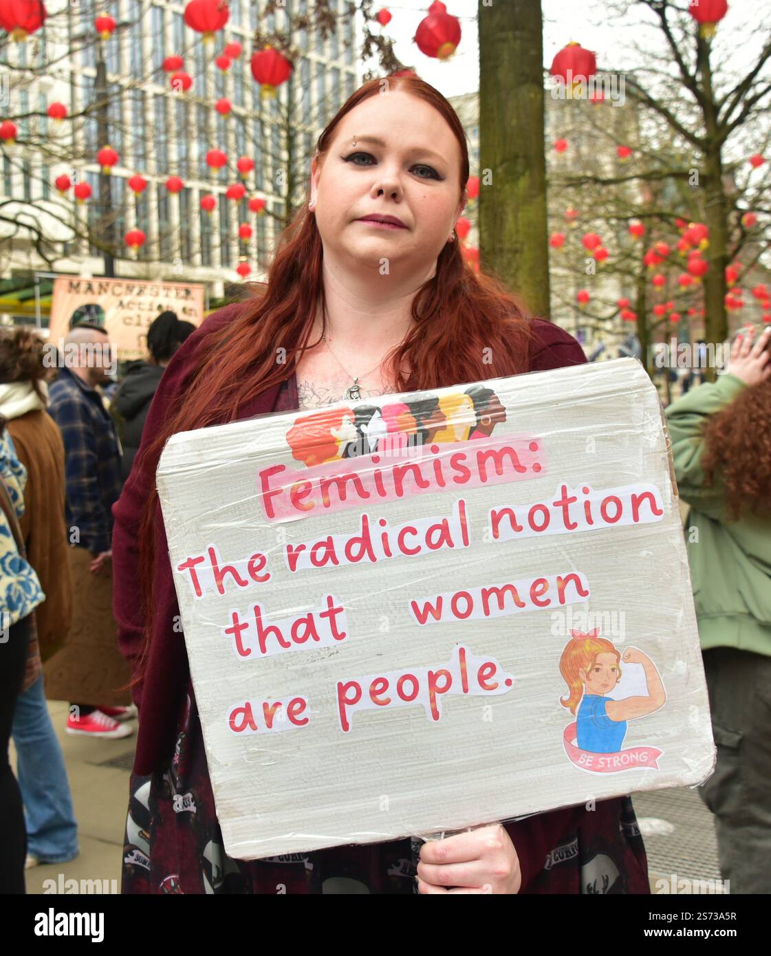 Feminist messages hi-res stock photography and images - Alamy