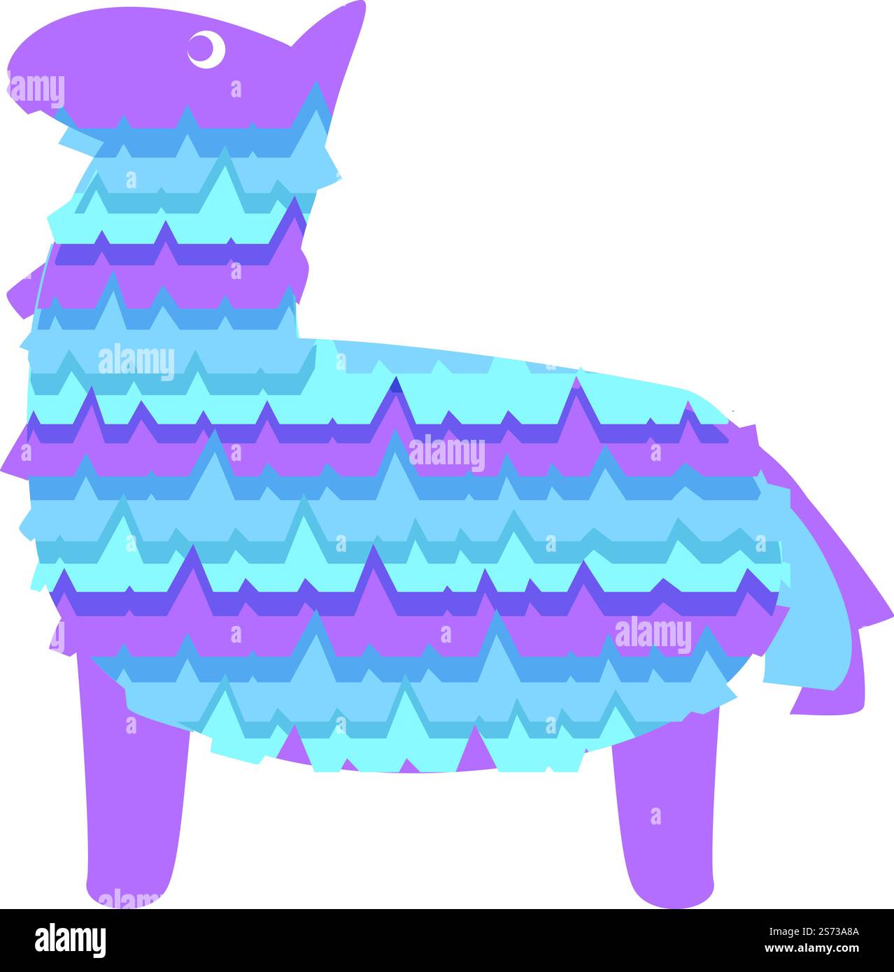 Donkey pinata icon cartoon vector. Mexico holiday. Mexican party ...