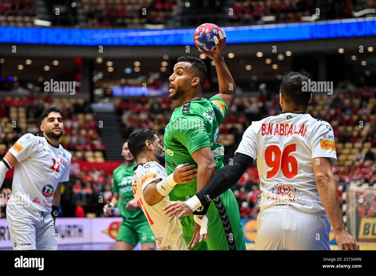 Messaoud Berkous of Algeria Nationalteam during IHF Men's - Handball ...