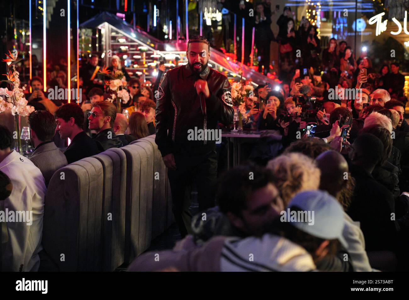 Milan, Italy. 17th Jan 2025. French Montana Milan Fashion Week - Men F ...