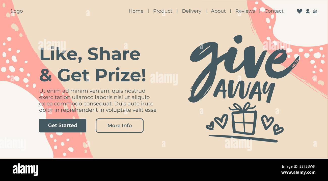 Sharing contest Stock Vector Images - Alamy