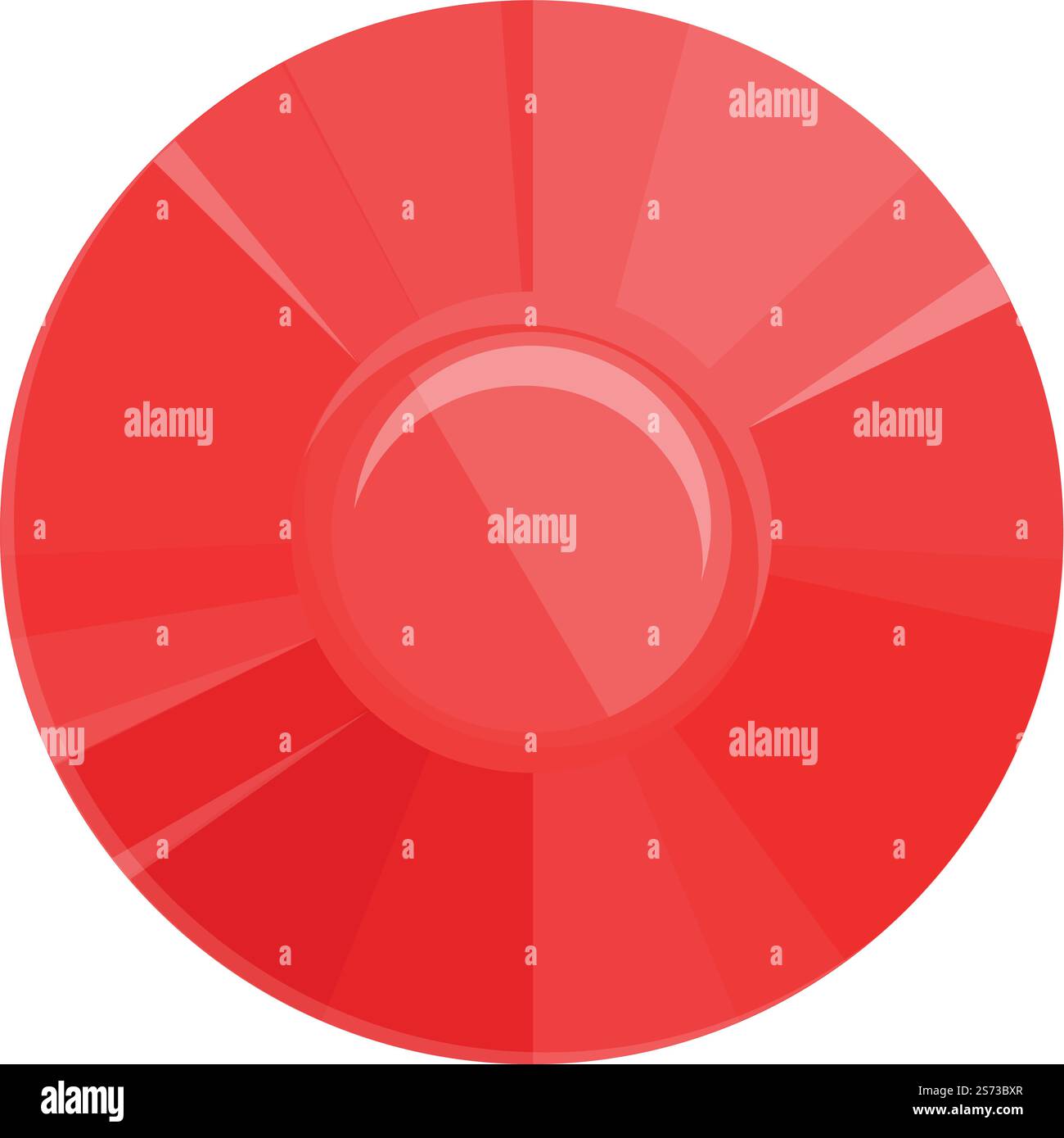 Red rhinestone icon cartoon vector. Gem stone. Crystal jewel. Red ...