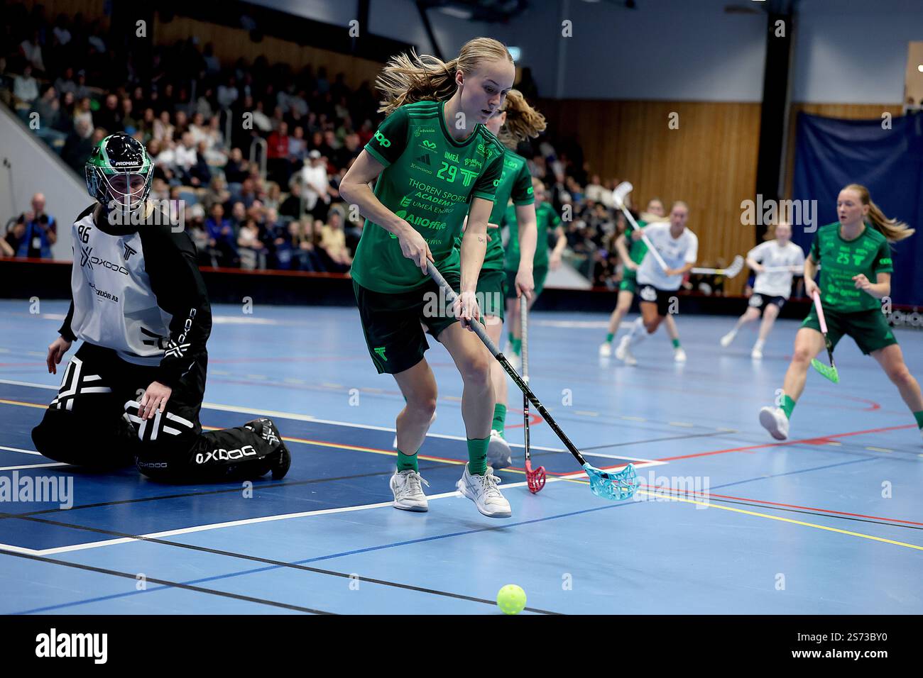 Stockholm, Sverige. 18th Jan, 2025. 250118 Thorengruppens Cajsa Alm ...