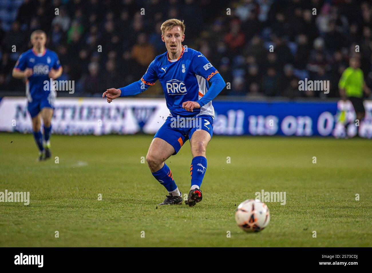 Oldham Athletic's Harry Charsley during the Vanarama National League ...