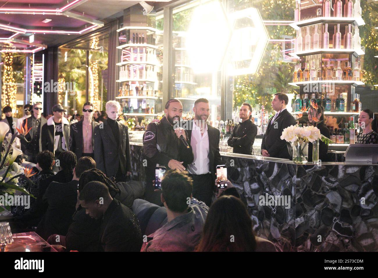 Milan, Italy. 17th Jan 2025. French Montana, Philipp Plein Milan ...