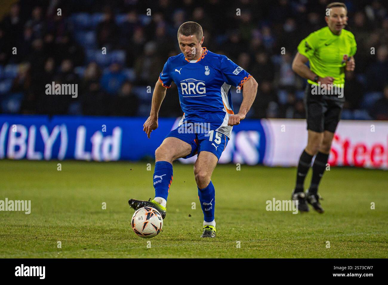 Oldham Athletic's Jordan Rossiter during the Vanarama National League ...