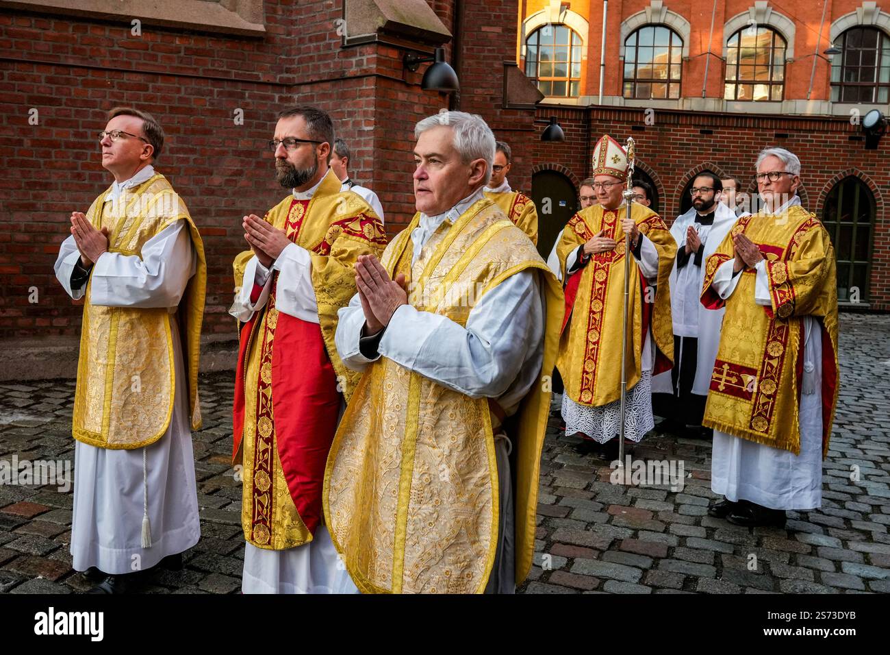 Oslo 20250118. The Catholic Diocese of Oslo will hold a bishop's consecration mass in St. Olav's ...