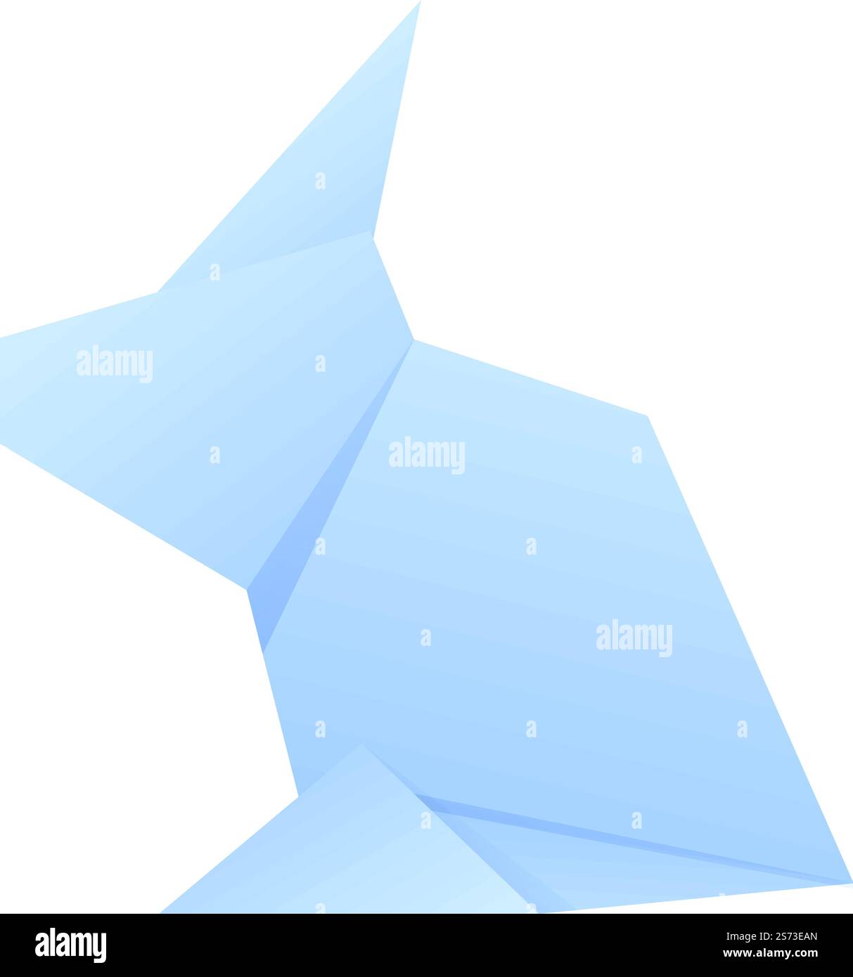 Paper rabbit icon cartoon vector. Animal art. Cute folded object. Paper ...