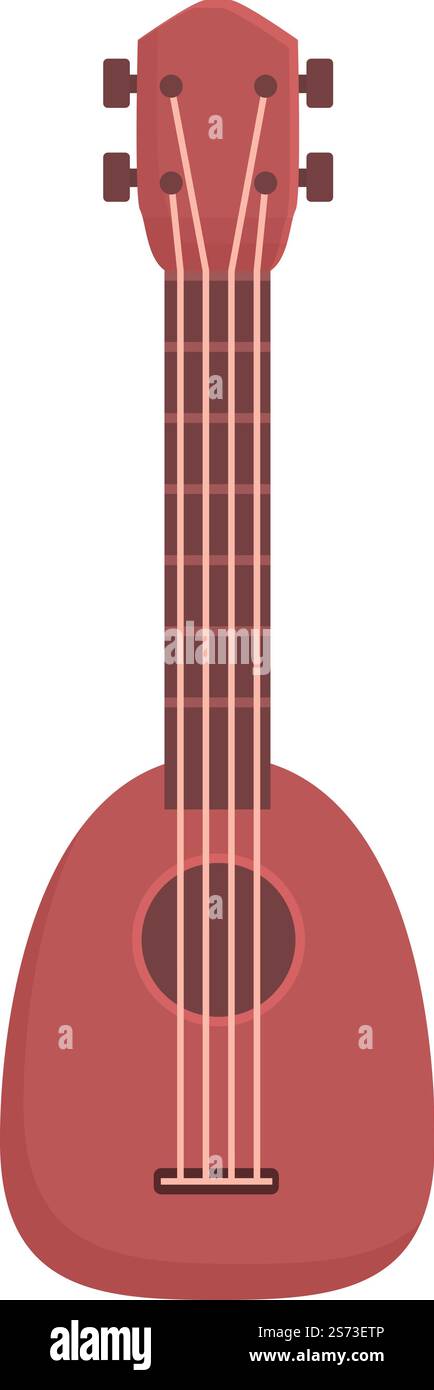 Hawaii ukulele icon cartoon vector. Cute instrument. Art style. Hawaii ...