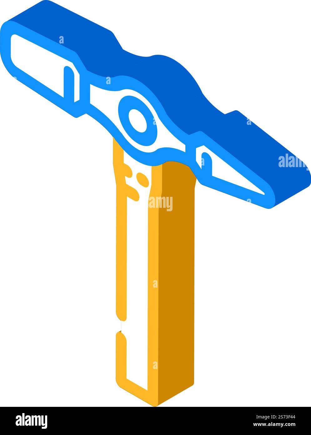 cross peen pin hammer isometric icon vector. cross peen pin hammer sign ...