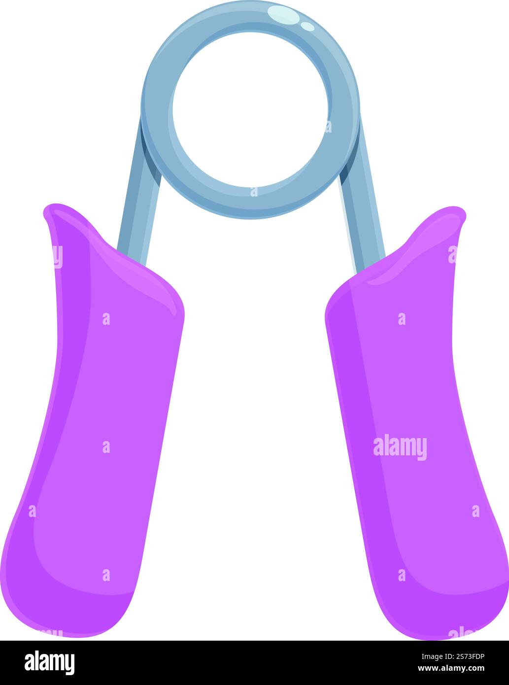 Activity tool icon cartoon vector. Hand grip. Sport trainer. Activity ...