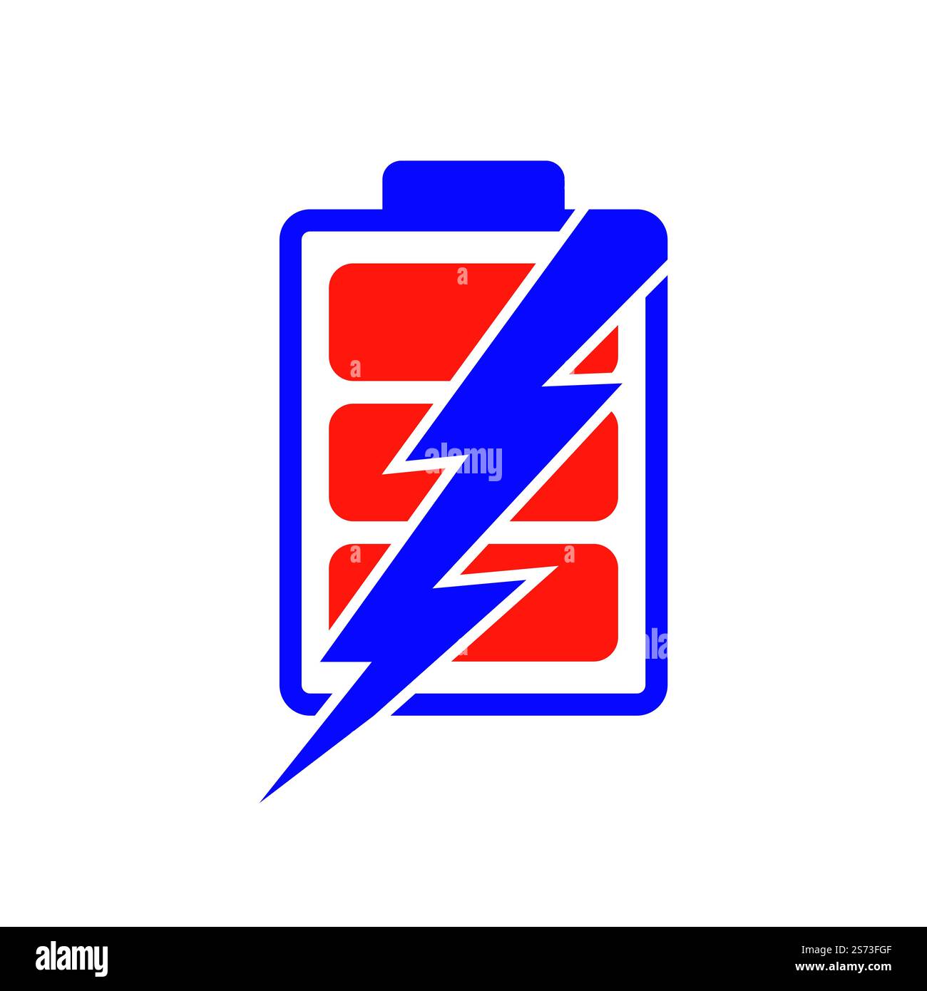 Power Battery vector logo design. Battery Charging vector icon. Battery ...