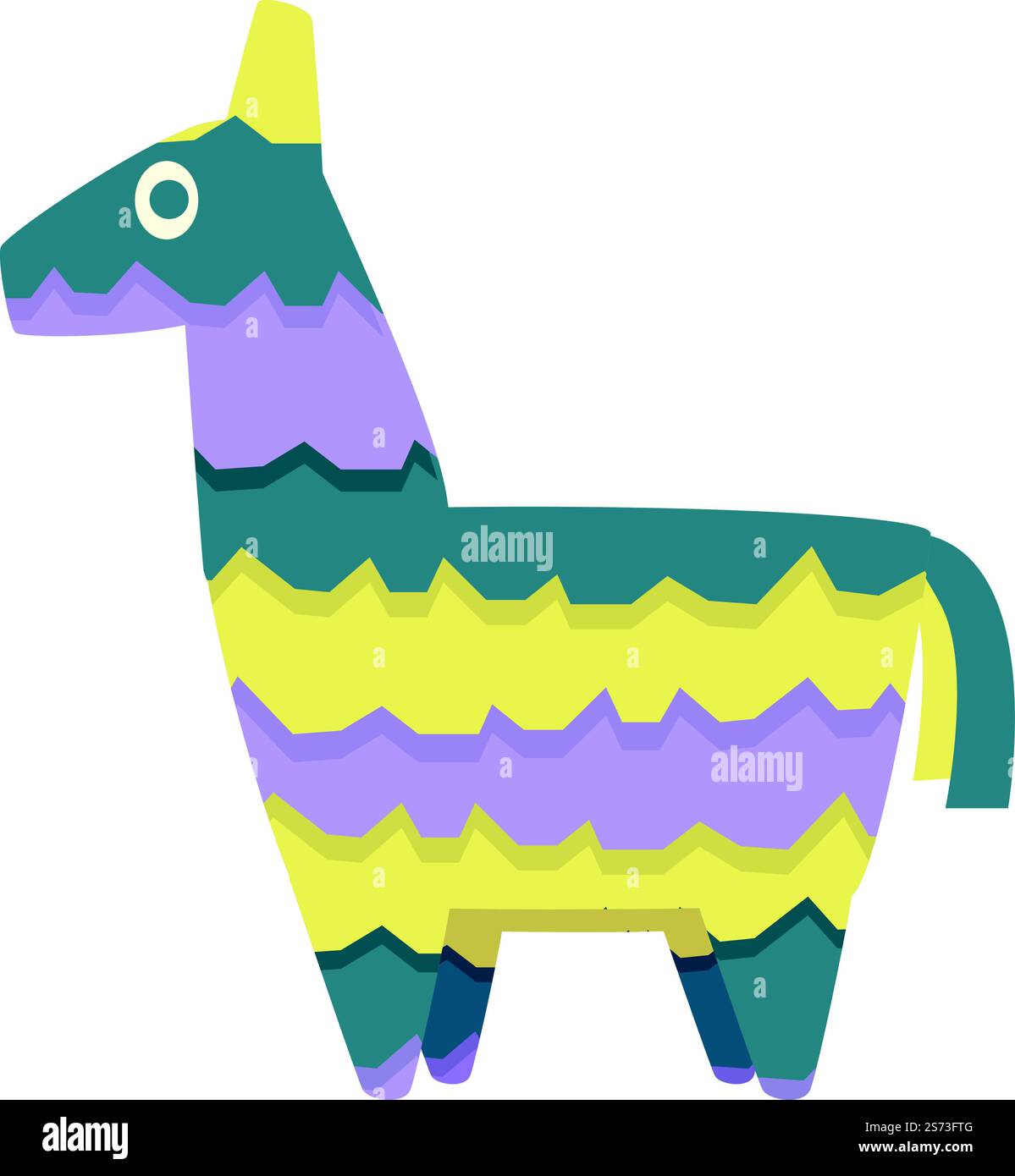 Pinata icon cartoon vector. Mexico donkey. Candy party. Pinata icon ...