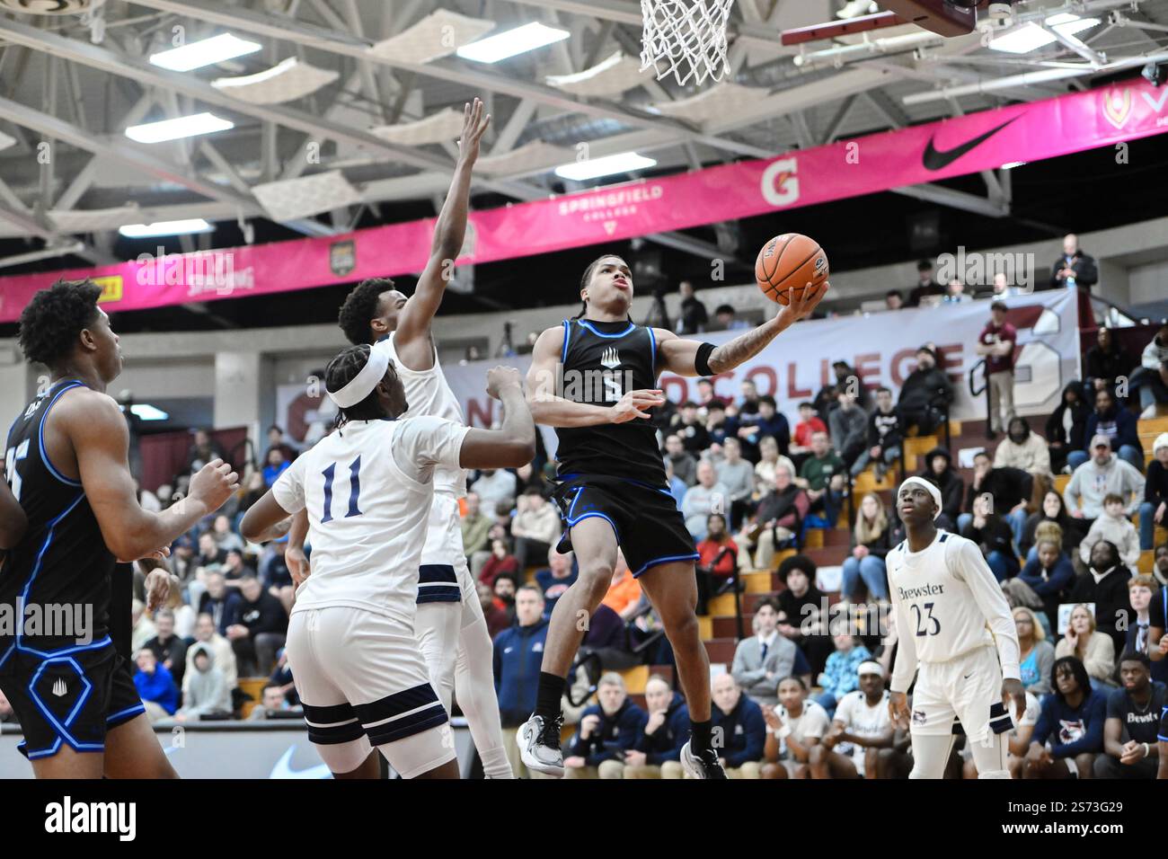 SPRINGFIELD, MA - JANUARY 18: Darius Acuff Jr. of IMG Academy (5 ...