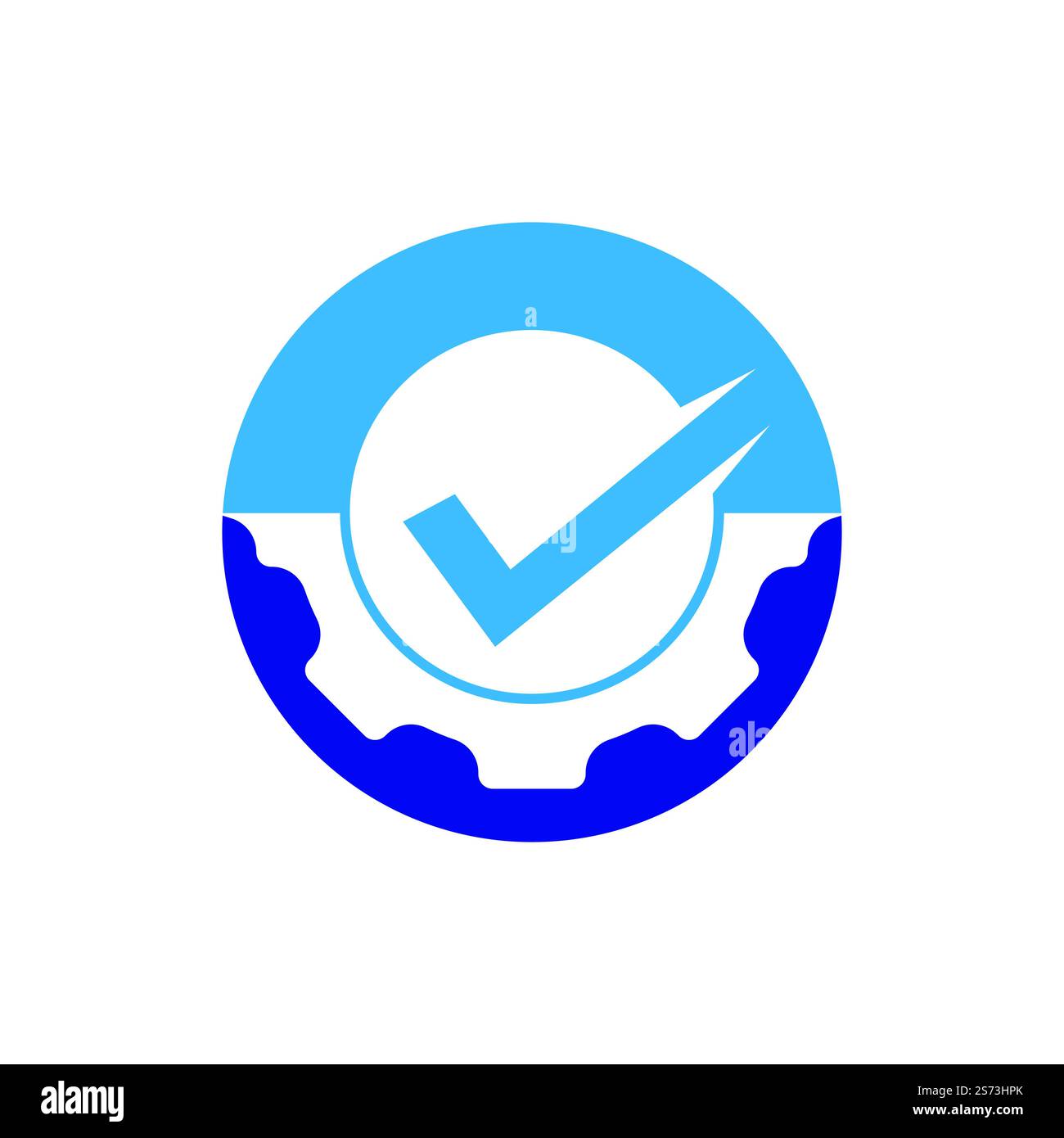 Gear tech vector logo design. Service check logo concept Stock Vector ...
