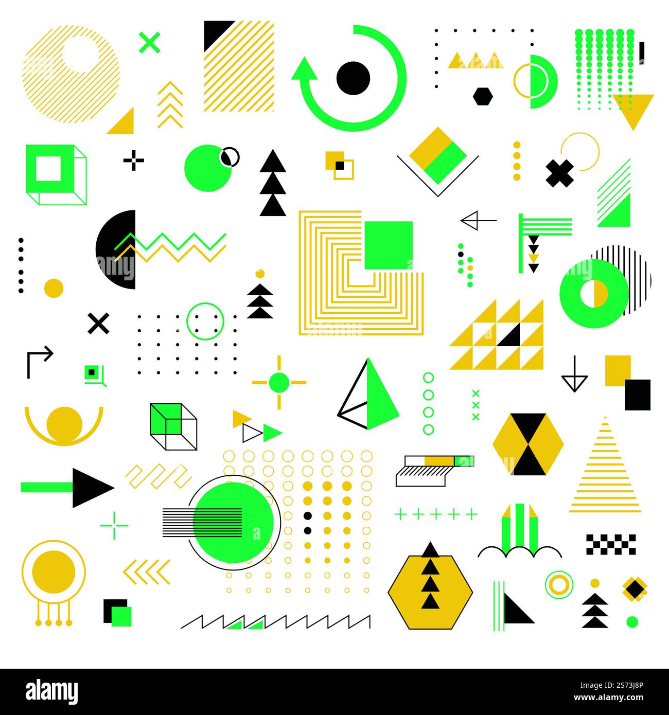 Geometric and abstract patterns and prints, isolated shapes and forms ...