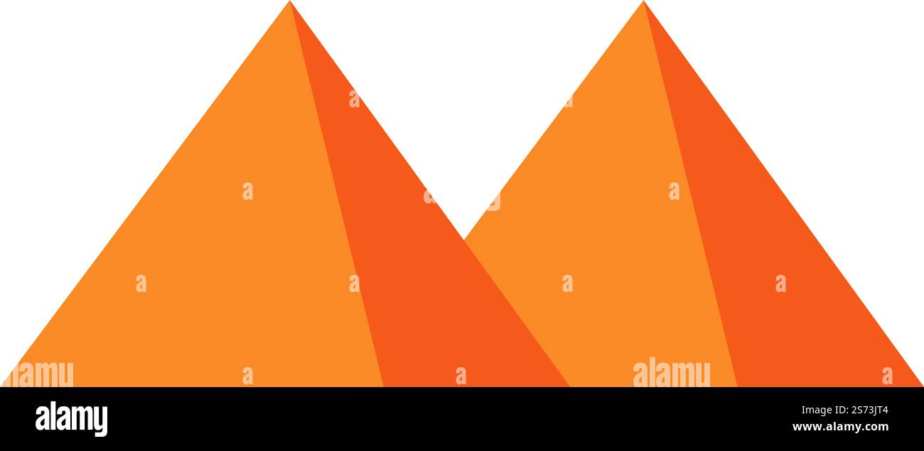 Egyptian pyramids, architectural complex build in ancient civilization ...