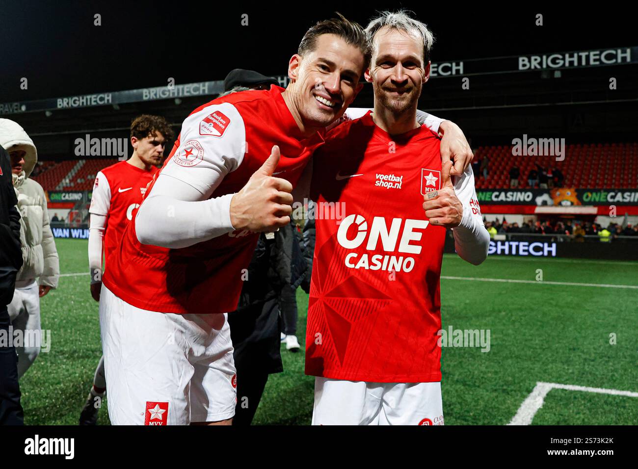 MAASTRICHT, NETHERLANDS - JANUARY 18: Sven Braken of MVV Maastricht and ...