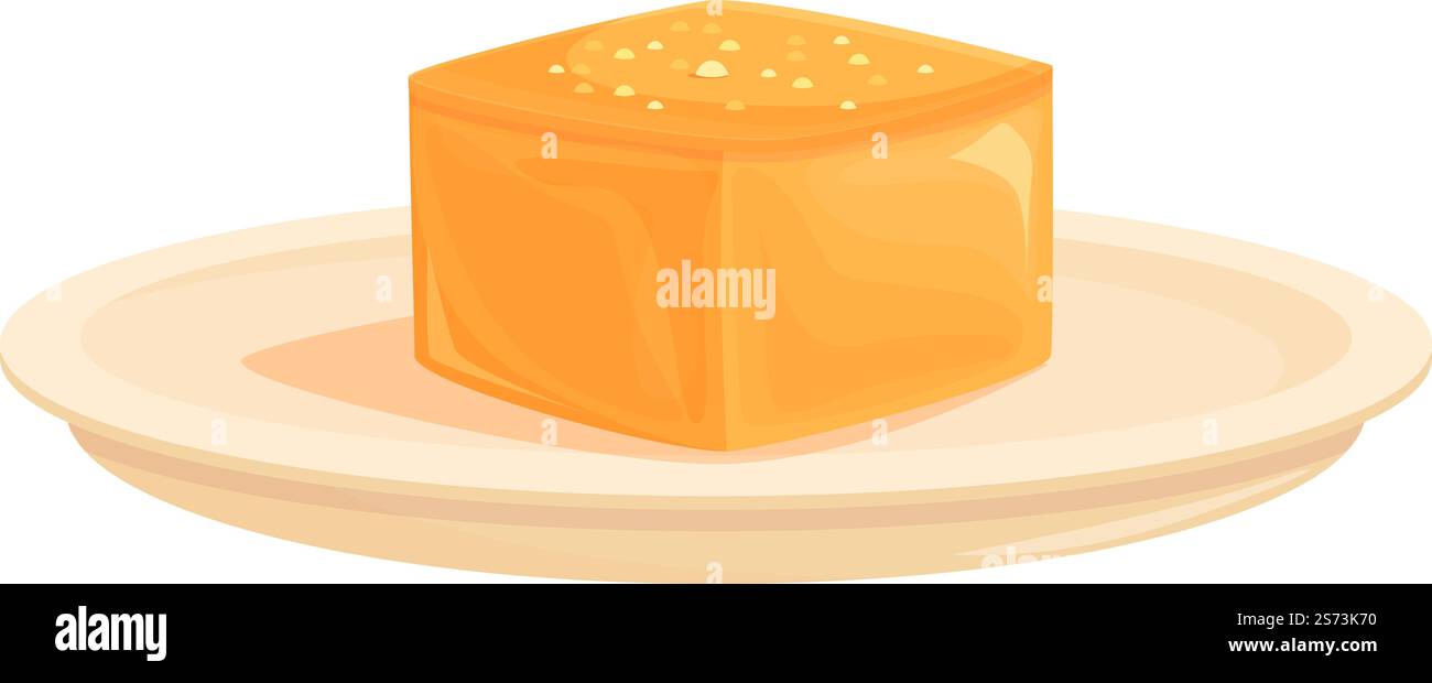 Pastel cake icon cartoon vector. Portuguese food. Meal dish. Pastel ...