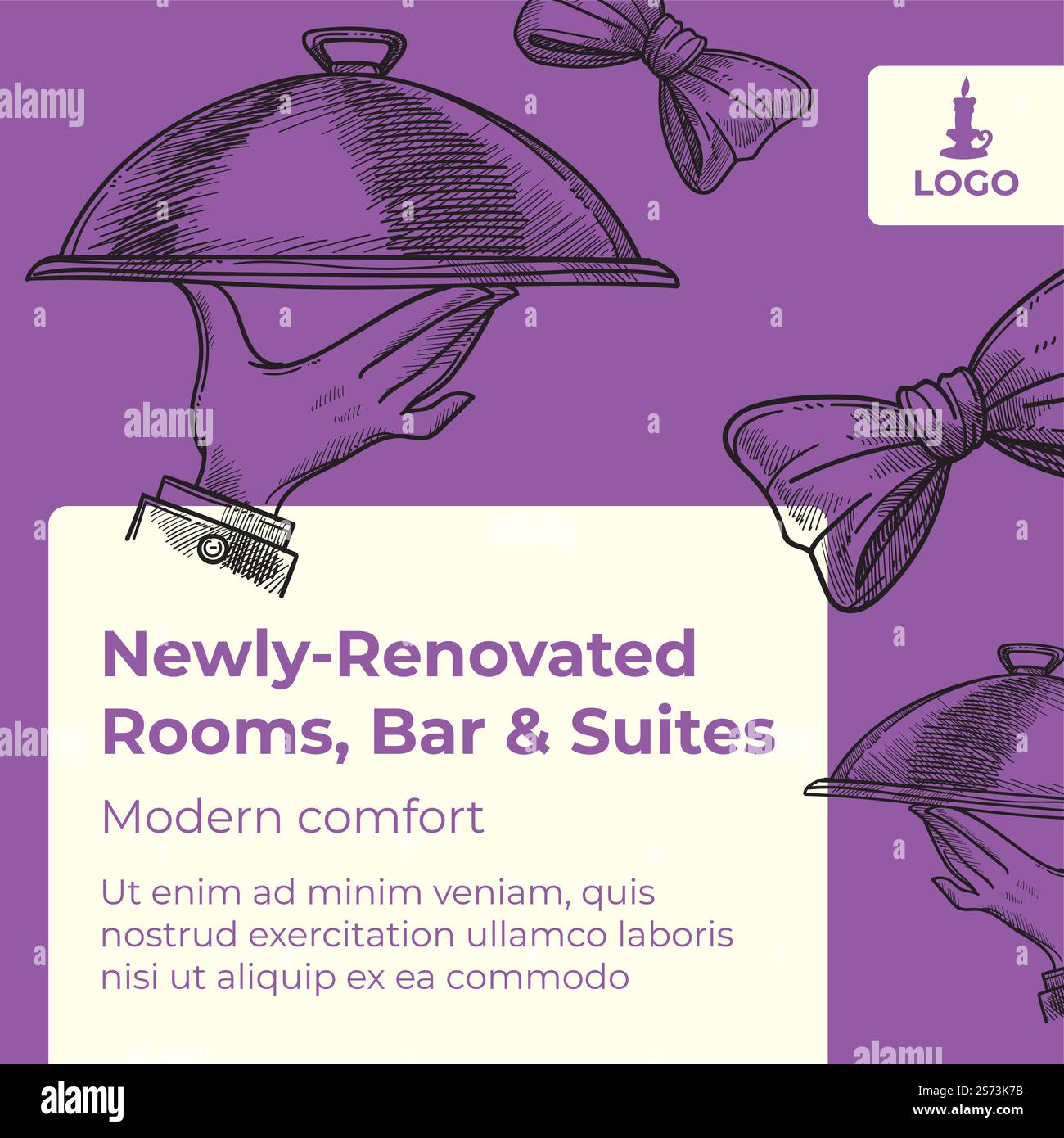 Comfort suites lobby Stock Vector Images - Alamy