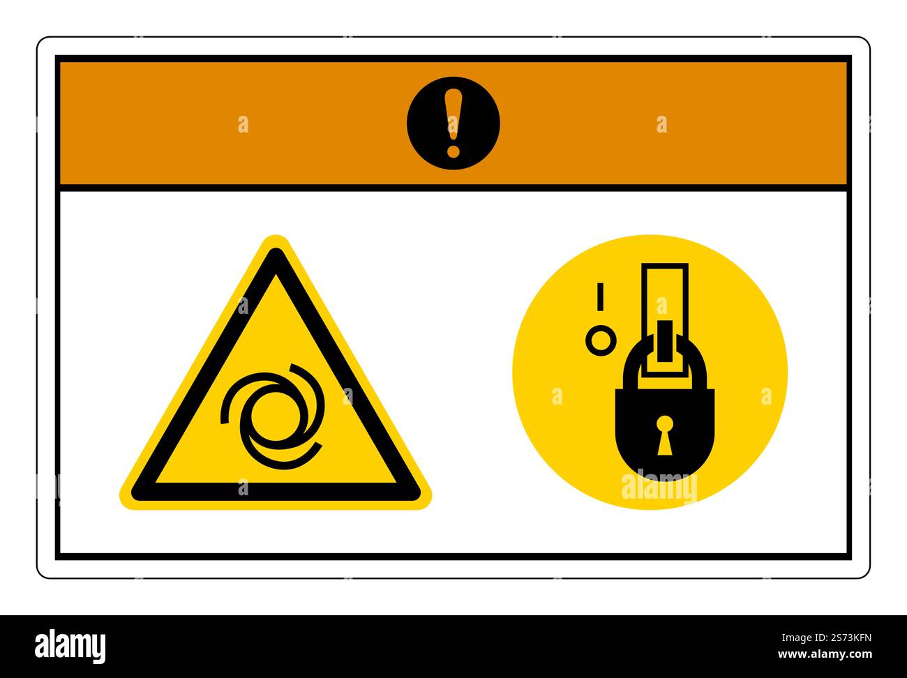 Warning Equipment Starts Automatically Lock Out In De-Energized State ...
