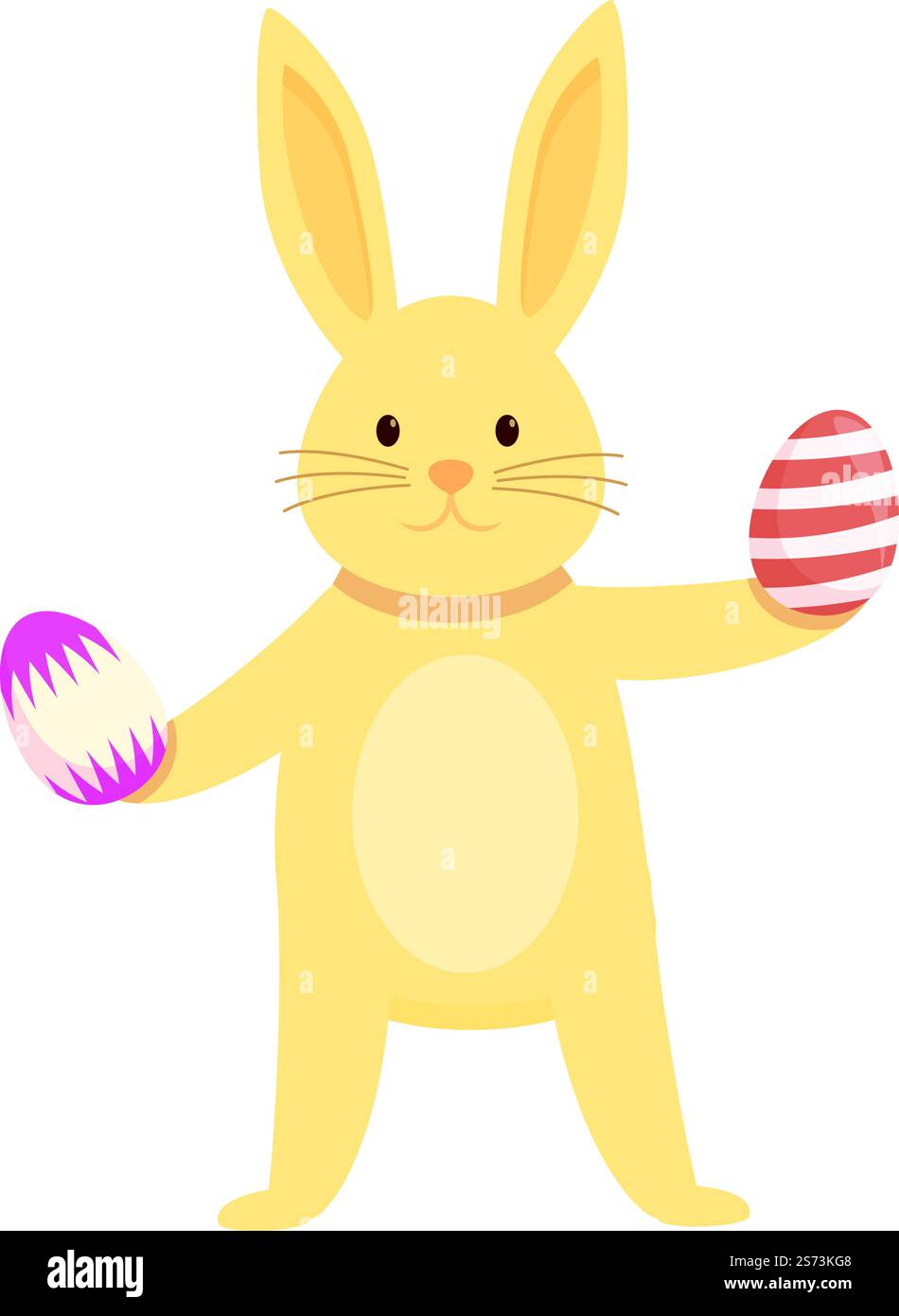Easter rabbit icon cartoon vector. Cute happy. Spring animal. Easter ...
