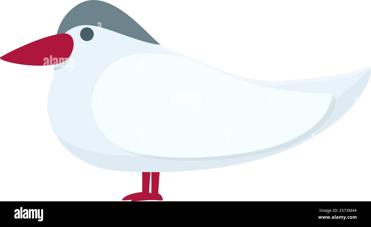 Polar bird icon cartoon vector. Arctic bird. Alaska wild. Polar bird ...