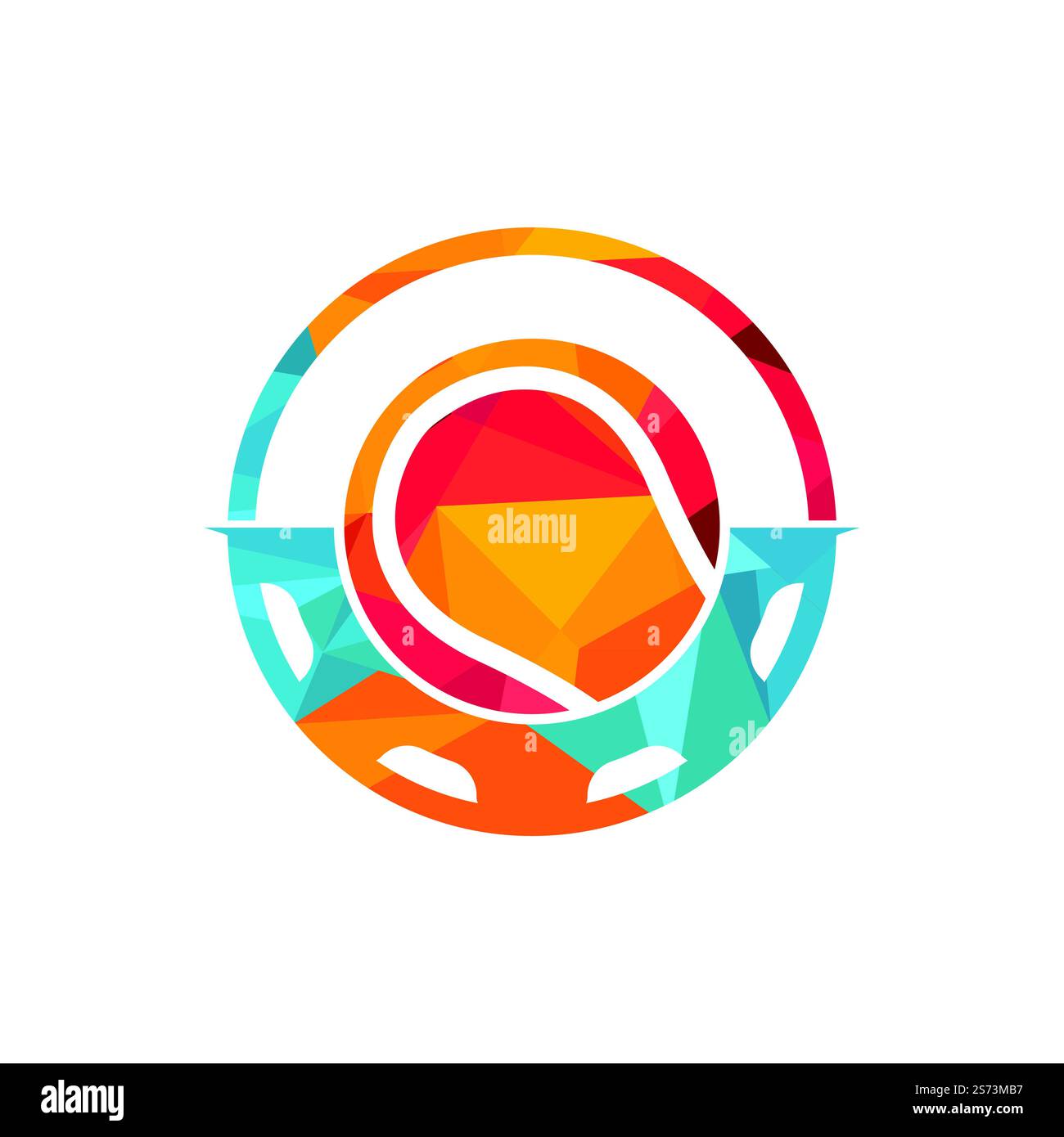 Tennis Gear vector logo design template. Unique tennis and industrial ...