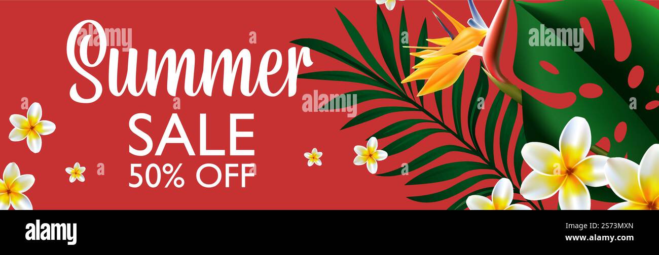 Reduction of price and clearance in shop or store. Summer seasonal sale ...