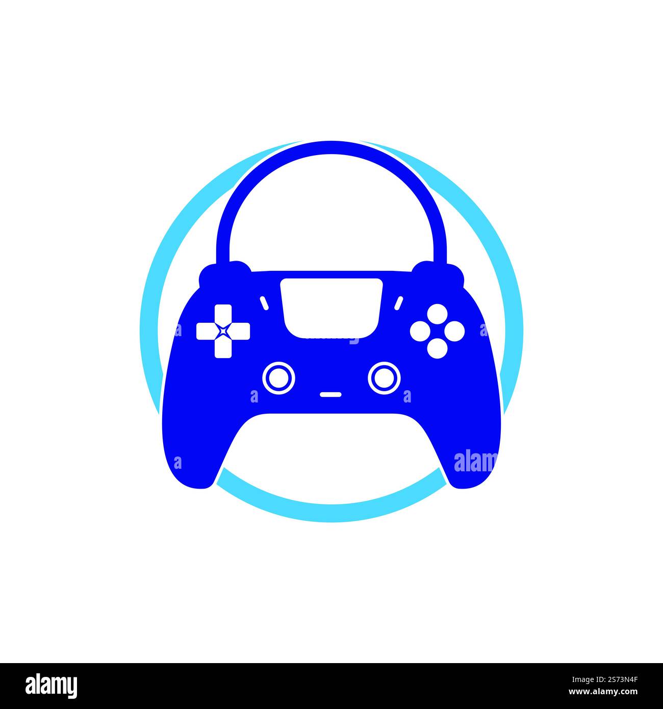 Game shop vector logo. design. Shopping bag combination joystick icon ...