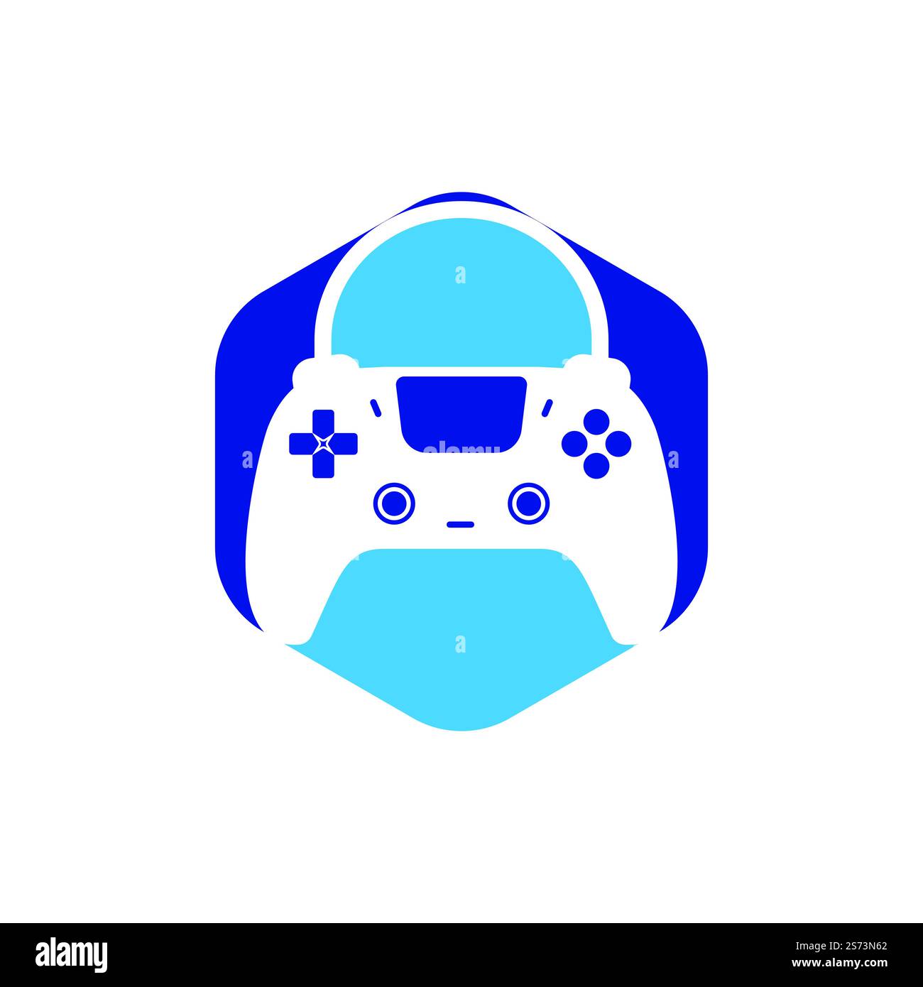 Game shop vector logo. design. Shopping bag combination joystick icon ...