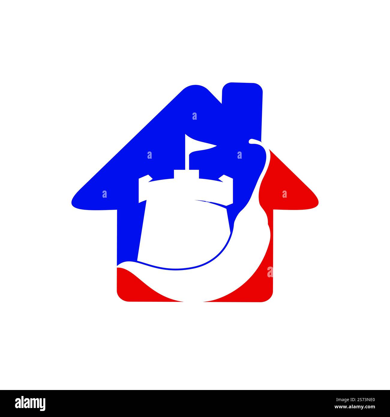 Strong chili vector logo design concept. Chili with fort icon logo ...