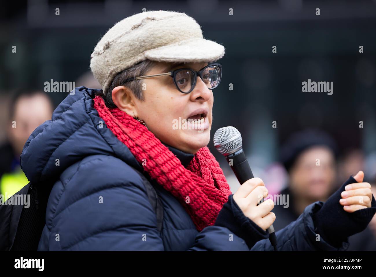 New York City, United States. 18th Jan, 2025. Women's March in New York ...