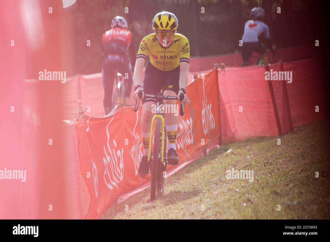 Benidorm, Spain, 18th January, 2025: Team Visma | Lease a Bike rider ...