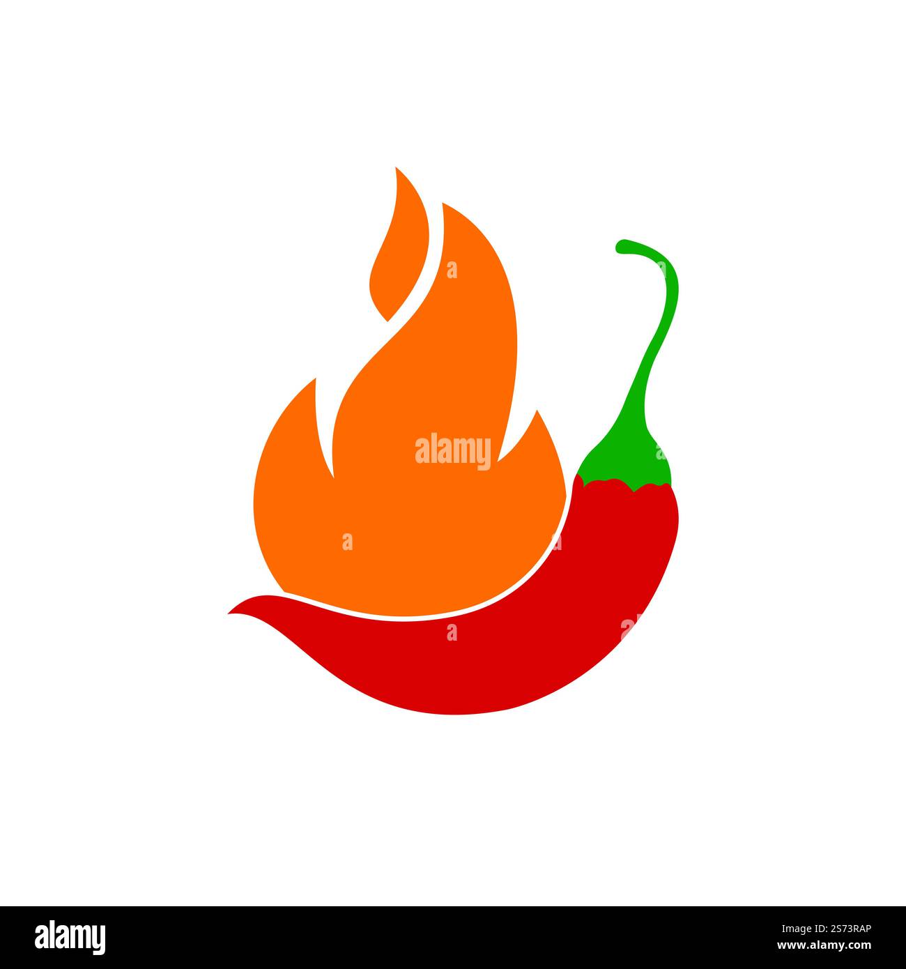 Hot Chili vector logo design concept. Fire Chili logo symbol, Spice ...