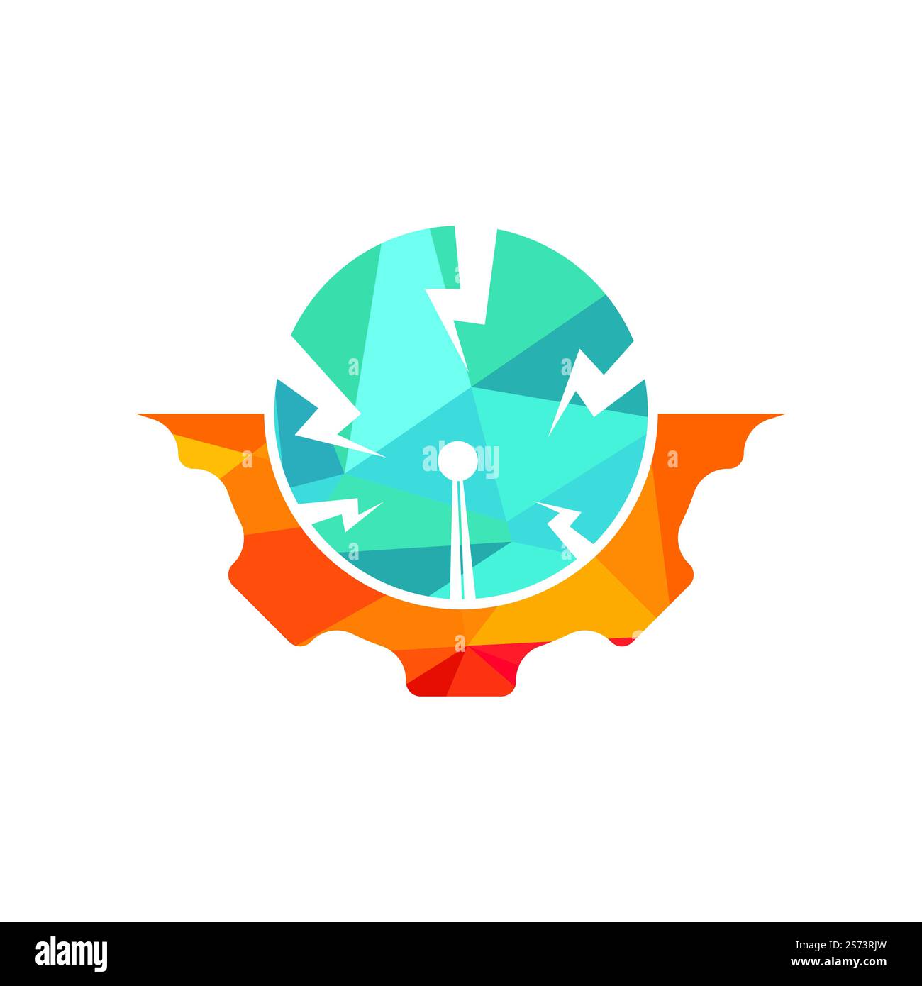 Gear tech vector logo design template Stock Vector Image & Art - Alamy