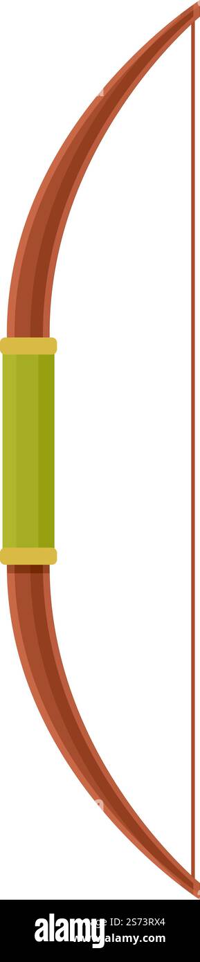 Arch bow icon cartoon vector. Tribal art. Totem canada. Arch bow icon ...