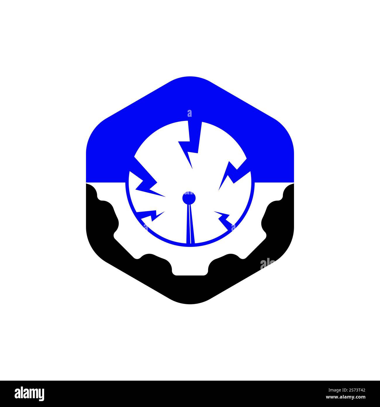 Gear tech vector logo design template Stock Vector Image & Art - Alamy