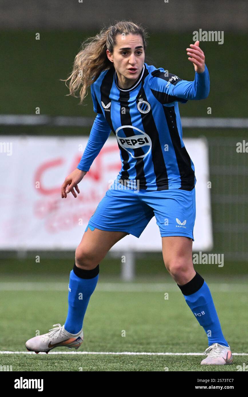 Sejde Abrahamsson (2) of Club YLA pictured during a female soccer game ...