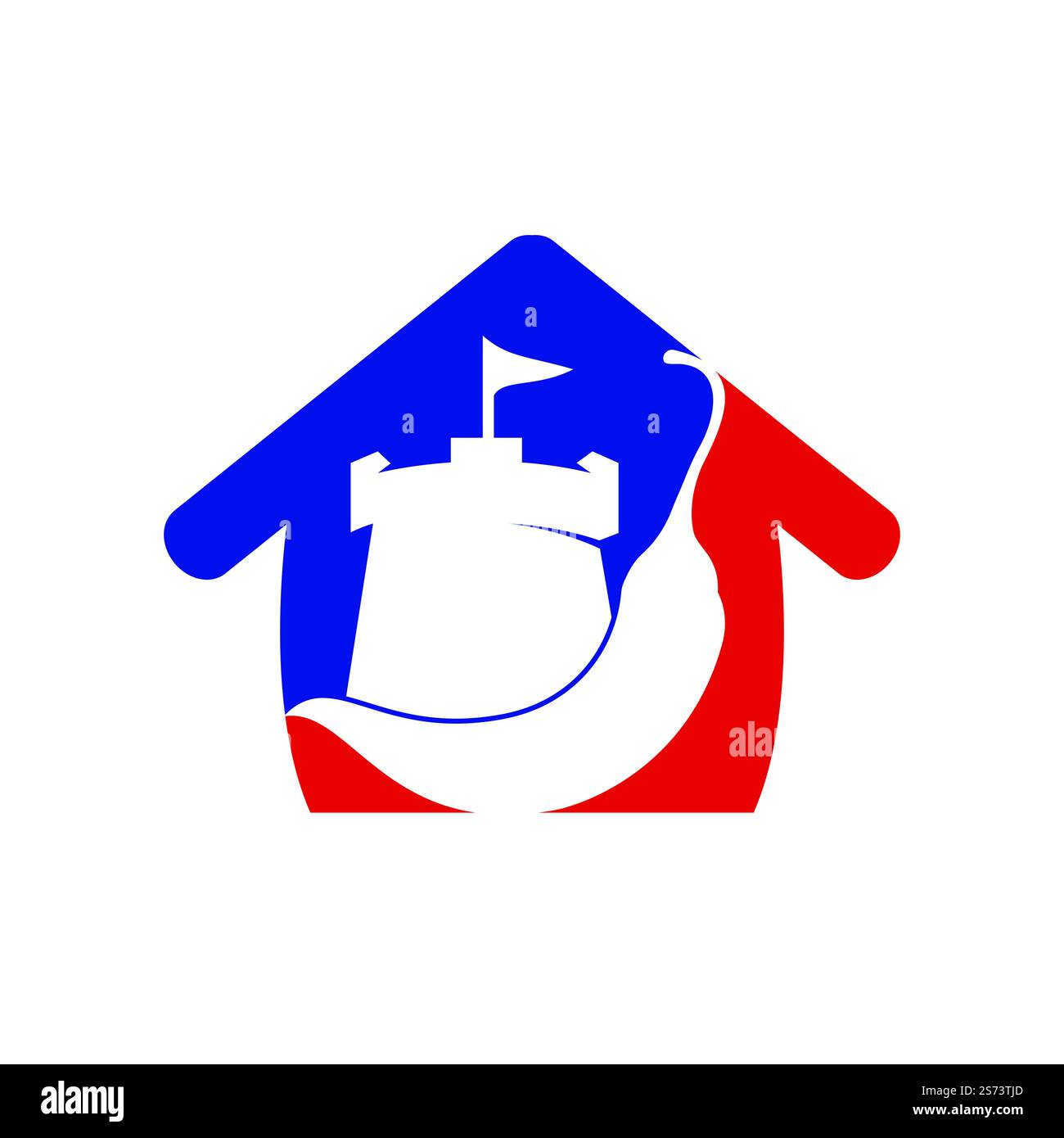 Strong chili vector logo design concept. Chili with fort icon logo ...