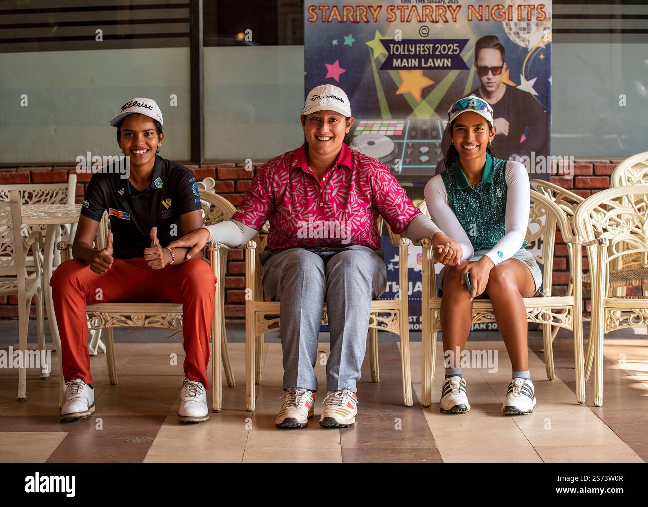 Kolkata, India. 17th Jan, 2025. Season's first Pro level golf ...