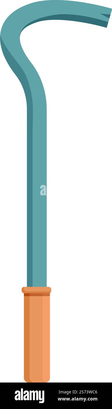 Jimmy crowbar icon cartoon vector. Crime tool. Metal work. Jimmy ...