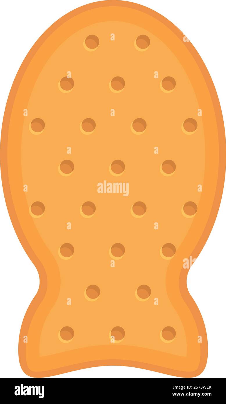Fish biscuit icon cartoon vector. Cracker food. Sweet vanilla. Fish ...