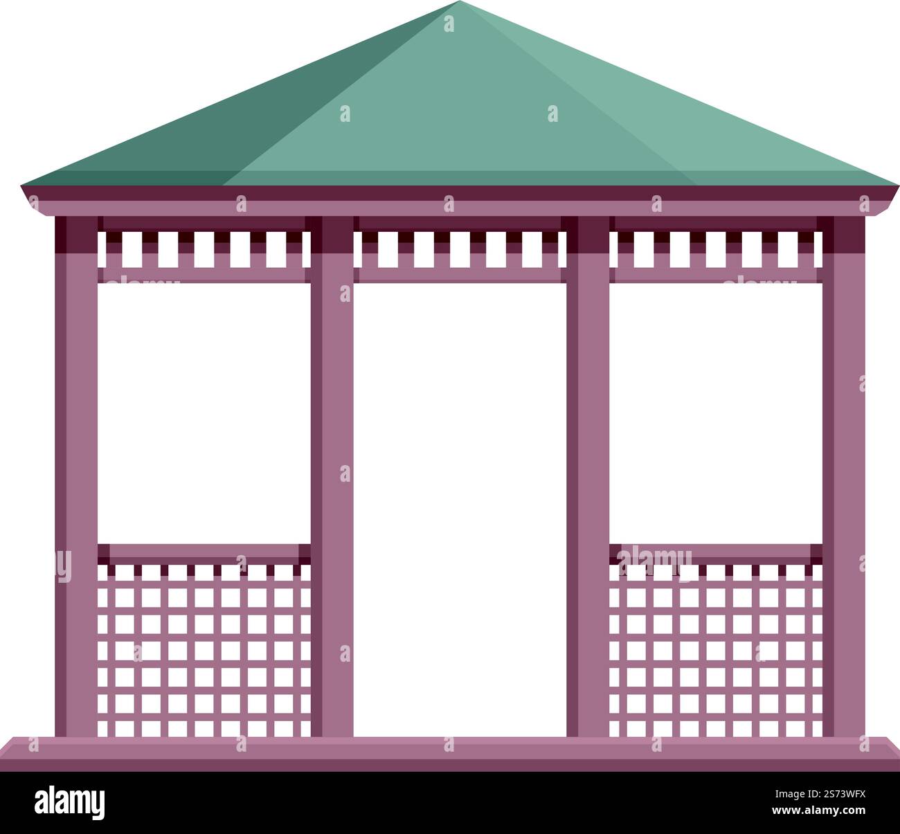 Shelter icon cartoon vector. Pergola house. Outdoor pavilion. Shelter ...